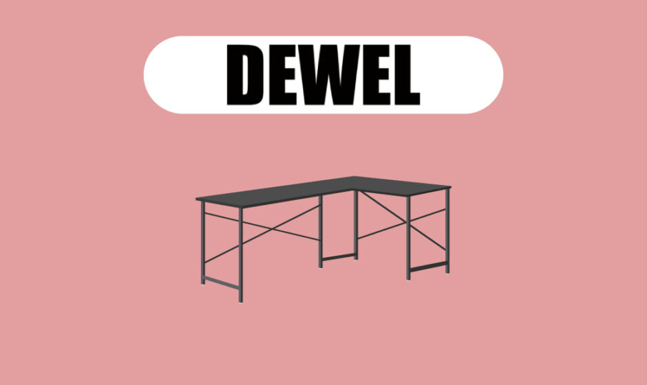 【おすすめ5選】DEWEL（デウェル）の評判やおすすめのデスクを紹介〜シンプルで使いやすい収納付きデスク〜 | kaguweb
